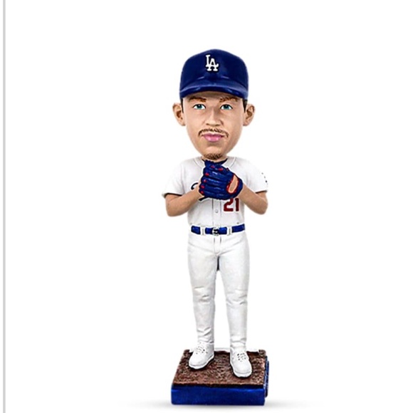 Dodgers | Accents | Walker Buehler Bobblehead 224 Los Angeles Dodgers ...
